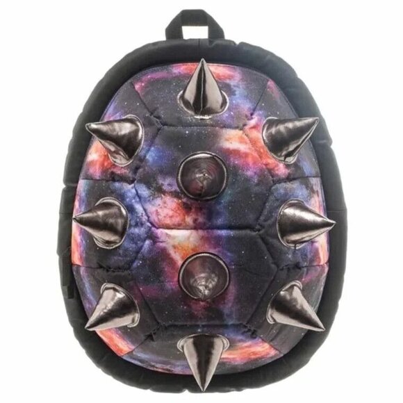 Bioworld | Accessories | Biodome Spiked Shell Backpack Black Galaxy 3d ...